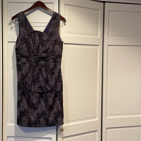 Cluce | Dresses | Nwt Dark Purple And Black Cocktail Dress | Poshmark